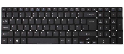 Acer Replacement Any Single Key Black UK Laptop Keyboard, P/N ...