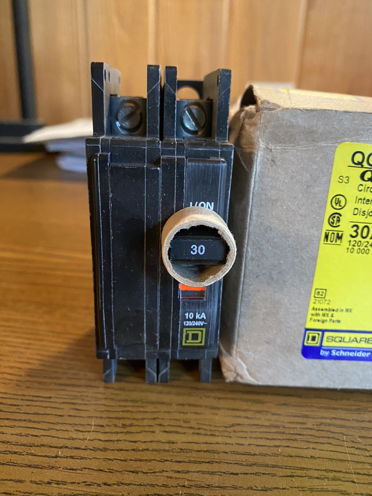 Square D QOU230 Circuit Breaker 2P 30 Amp 120/240VAC/48VDC NEW!! | eBay