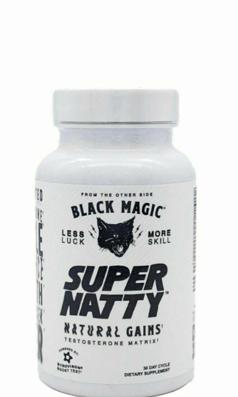 Black Magic Super Natty Test Booster Strength Muscle Energy 120 caps ...