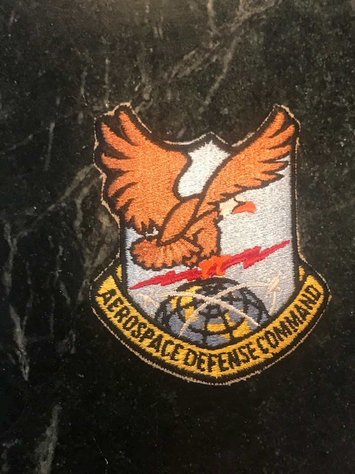 Rare Vtg Vietnam Cold War 70s 80s Aerospace Defense Command Patch 3 ...