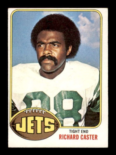 1976 Topps #244 Richard Caster VG/VGEX NY Jets 501791 | eBay