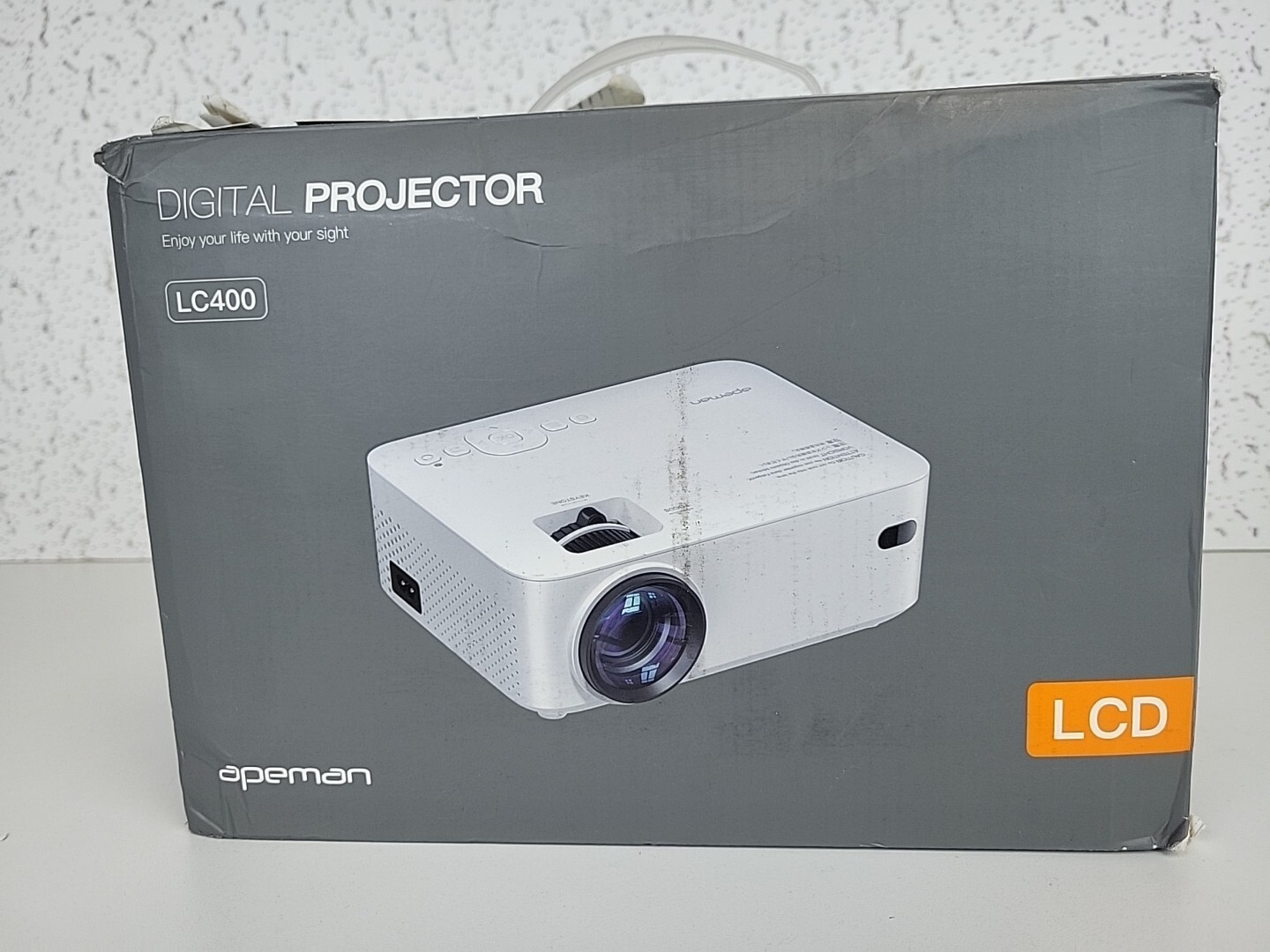 Apeman LCD LC400 Digital Mini Projector White | eBay