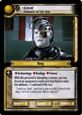 Star Trek 2E: Goval, Follower of the One [Ungraded] Necessary Evil ...