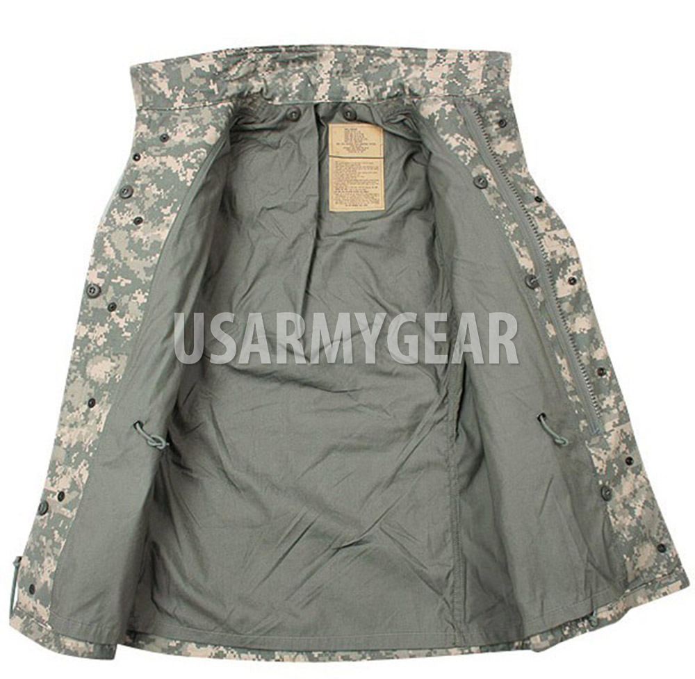 NEW US ARMY ACU FIELD JACKET COAT M65 M-65 S,M,L, w HOOD | eBay