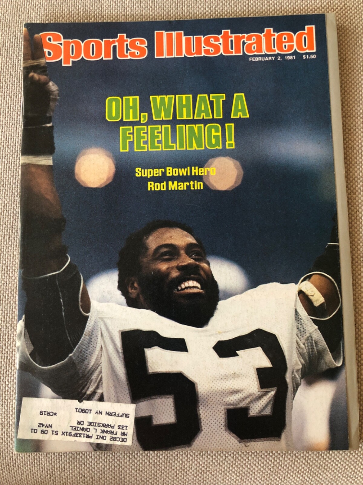 Sports illustrated 1981 Harvey Martin Ex+ | eBay