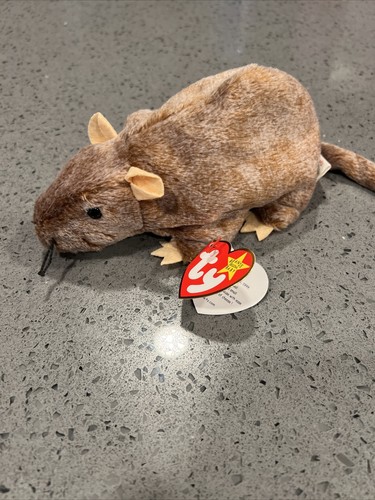 Ty Beanie Baby - Tiptoe the mouse - w/Free Shipping | eBay