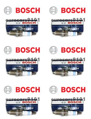 Volvo XC90 Bosch Spark Plugs FR7DPP+ 0242235749 Set of 6 | eBay