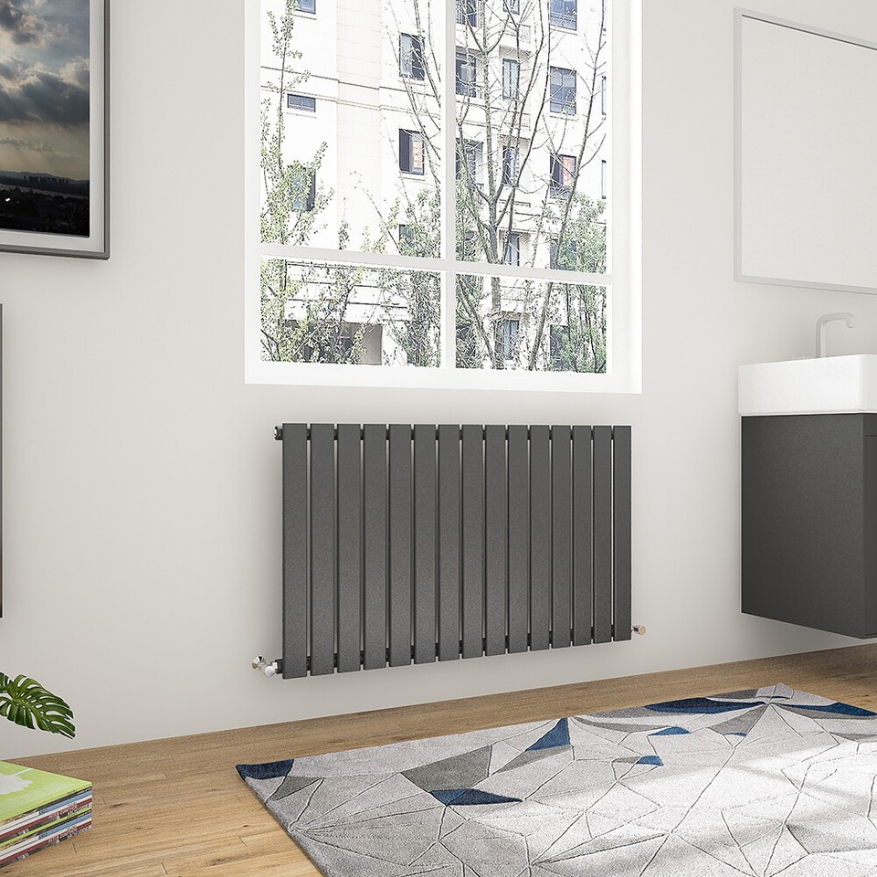 Flat Panel Oval Column Horizontal Vertical Designer Radiator Central ...