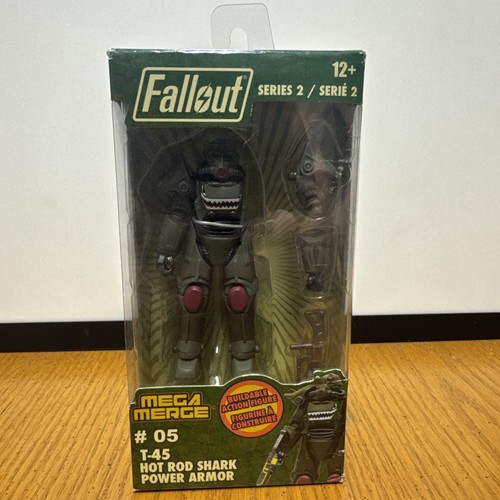 Fallout Mega Merge Series 2 #05 T-45 Hot Rod Shark Power Armor Action ...