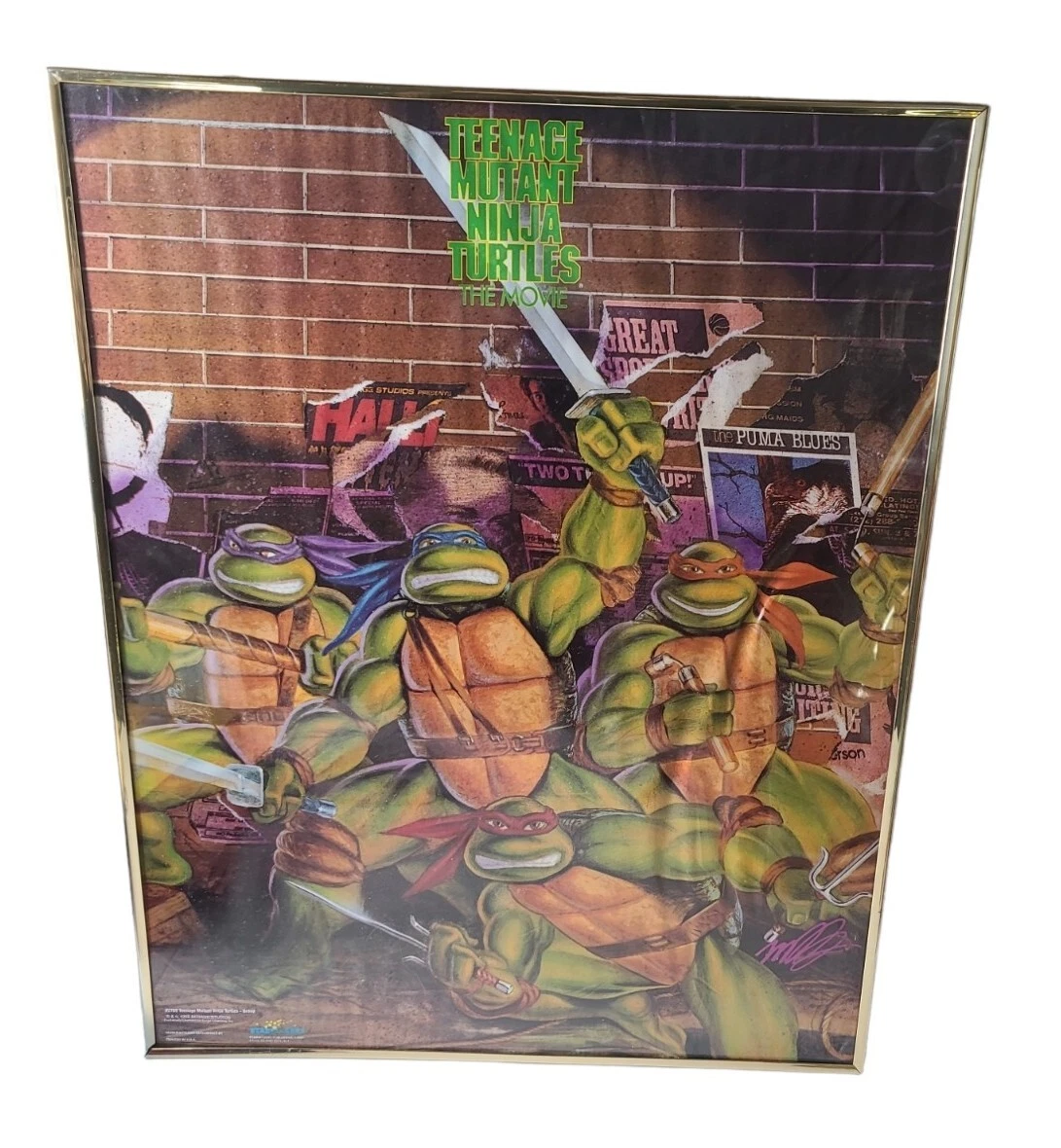 Teenage Mutant Ninja Turtles Poster 1989