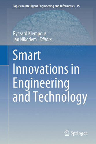 Smart Innovations in Engineering and Technology (Topics in Intelligent ...