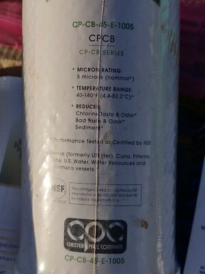 CPC CP-CB-45-E-1005 High Performance Carbon Filtration [G4C] | eBay