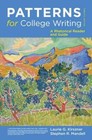 Patterns for College Writing: A Rhetorical Reader and Guide by Kirszner ...