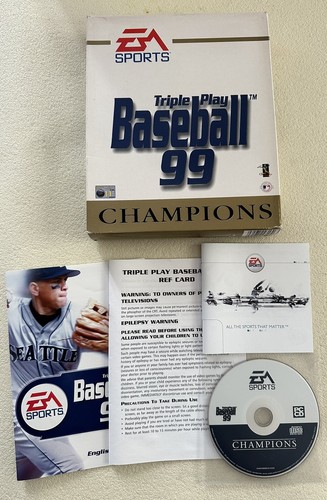 EA Sports - Triple Play Baseball 99 Champions - PC BIG BOX - | eBay UK