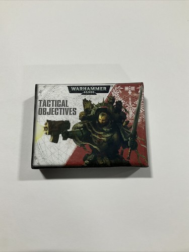 Warhammer 40K Tactical Objectives Box of 36 cards lightly played in ...