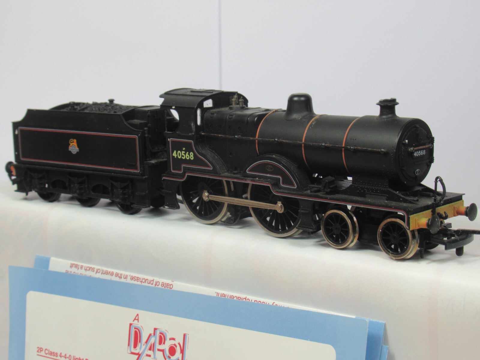 DAPOL D016 BR Black CLASS 2P 4-4-0 LOCO 40569 Boxed VGC. OO Gauge for ...
