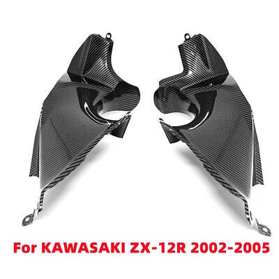 For KAWASAKI ZX-12R ZX12R 2002 2003 2004 2005 Front Dash Air Intake Ram ...