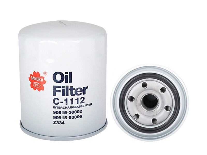 Brand New Sakura C-1112 Oil Filter - Cross Ref: Z334 57254 ROF36 | eBay