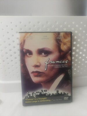 Frances -( DVD ,1983)Jessica Lange Sam Shephard OOP Rare True Story ...