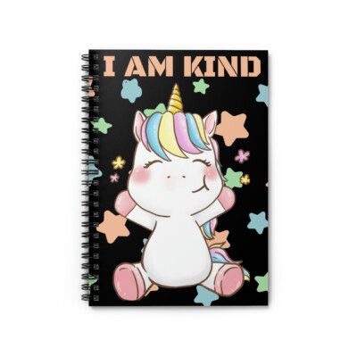 I AM Collection- Spiral Notebook - Ruled Line-I AM Kind | eBay