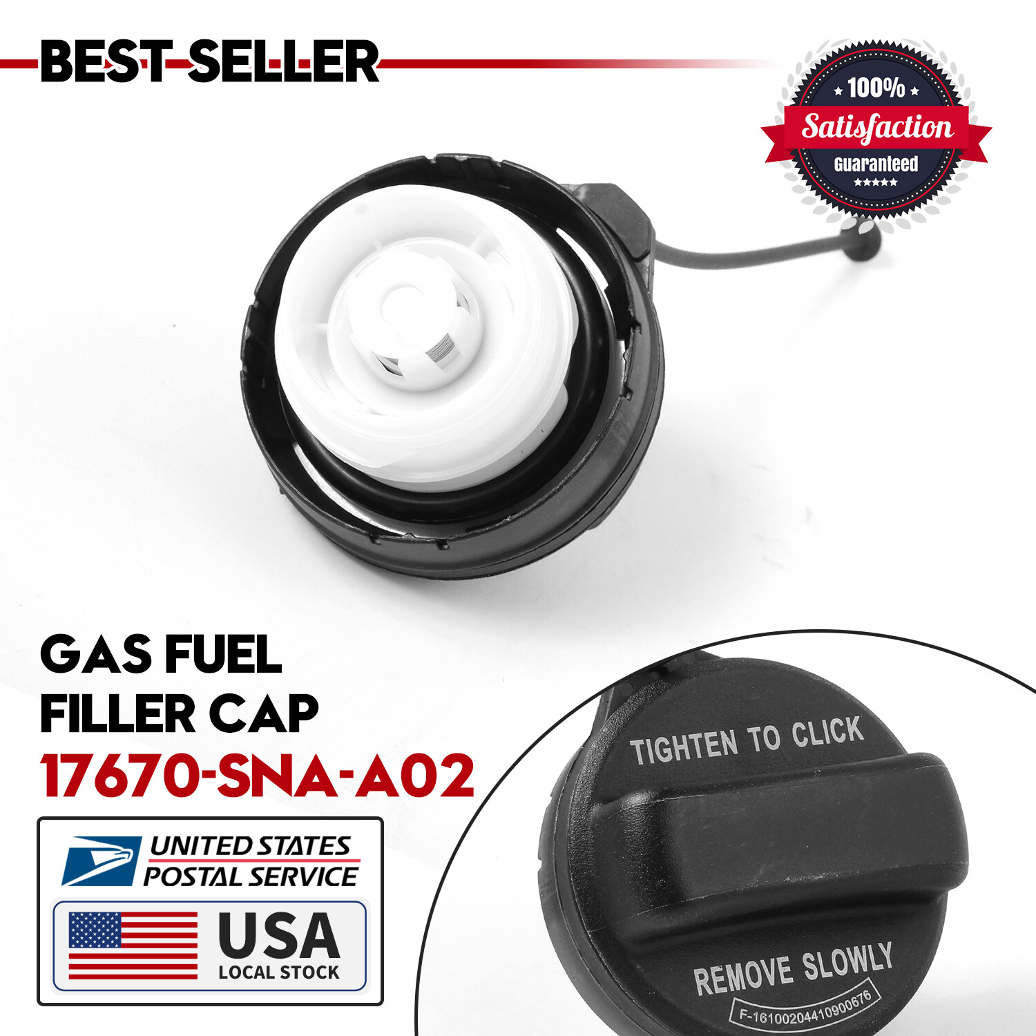 OEM Gas Fuel Filler Cap for Honda CIVIC CRV ACCORD Fit ODYSSEY PILOT ...
