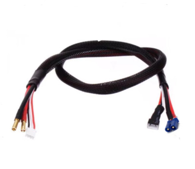 WORC WRC-CL-2445 2s Pro Charge Lead 4mm Charger to EC3 Male Leads 24 inch / 610m | eBay