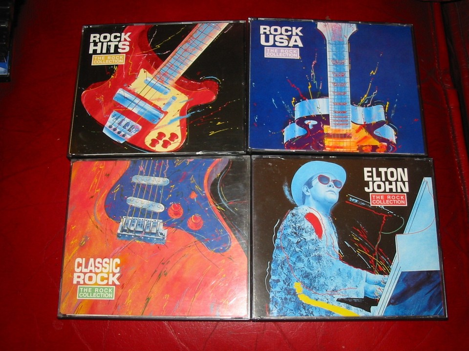 Time Life The ROCK COLLECTION First 24 of series 2CD set 70s & 80s pop ...