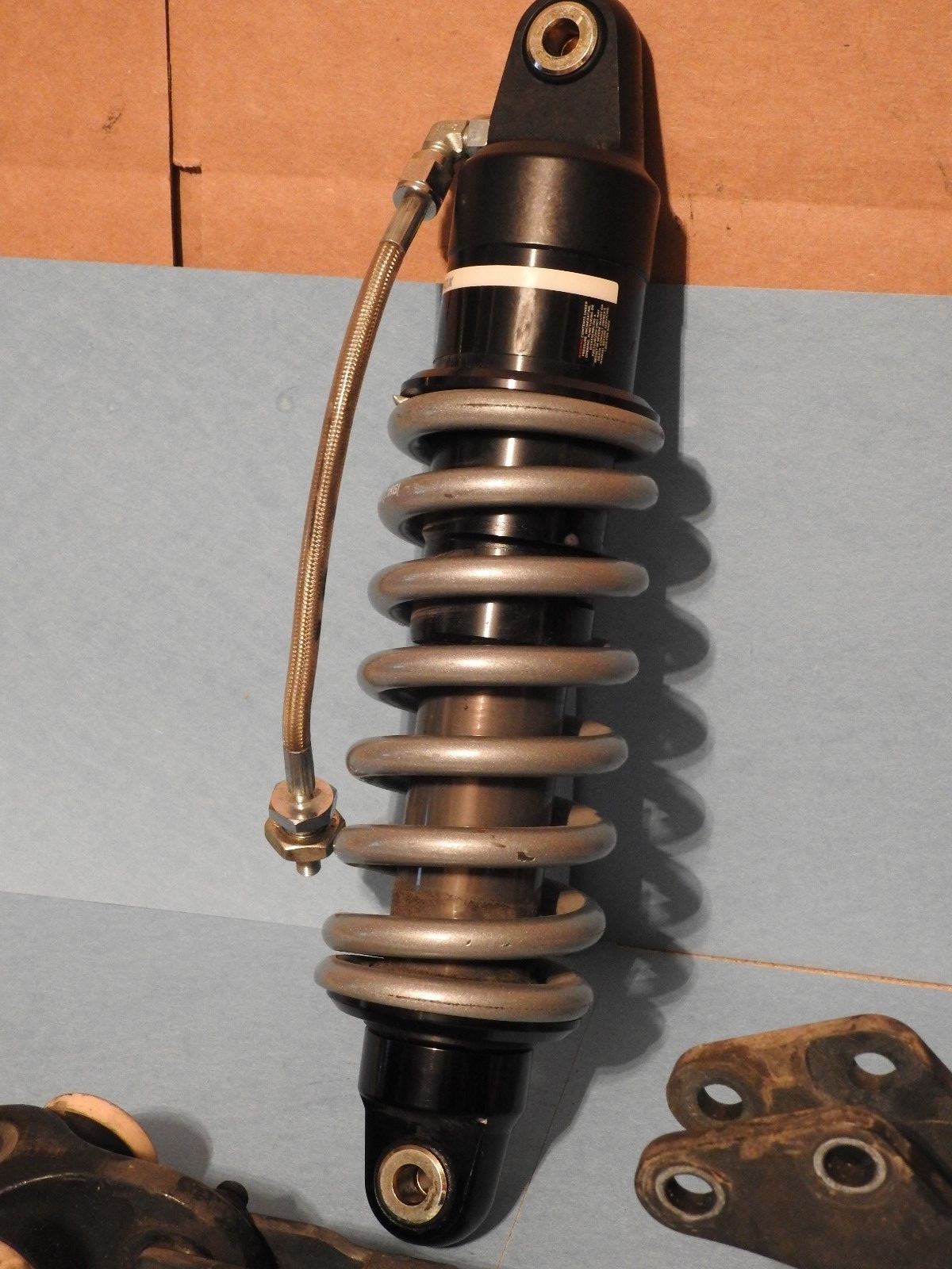 2014 INDIAN CHIEFTAIN ROADMASTER FOX REAR SHOCK ABSORBER SPRING | eBay