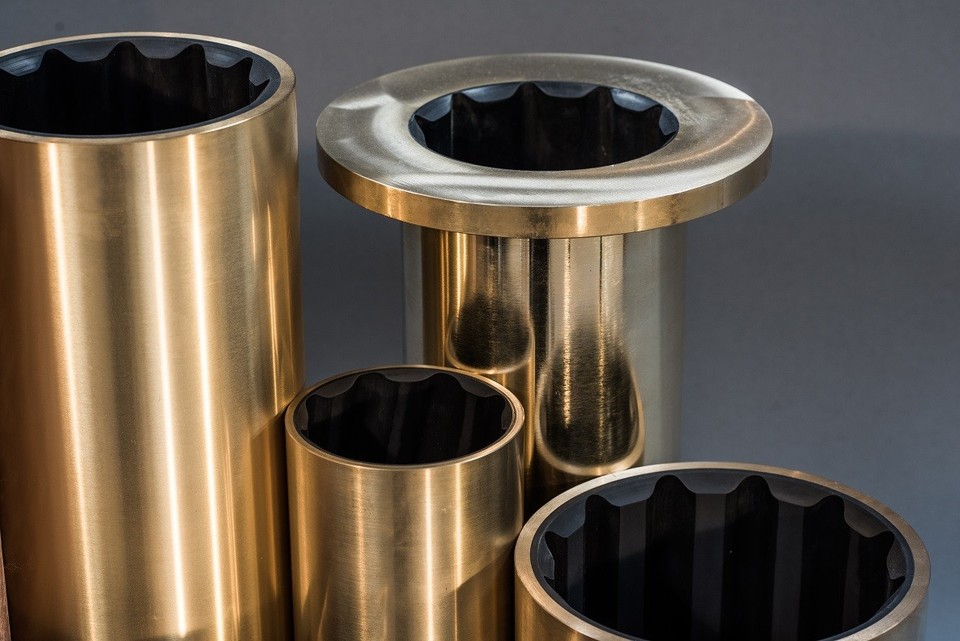 Marine Cutlass Bearing Phenolic Shell 30mm shaft 45mm housing Aqualube ...