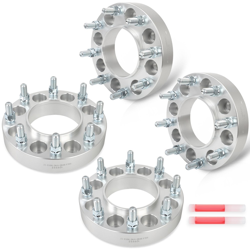 4 Pcs 1.5" Conversion Wheel Adapter Spacers 8x6.5 to 8x180 Fits Chevy ...
