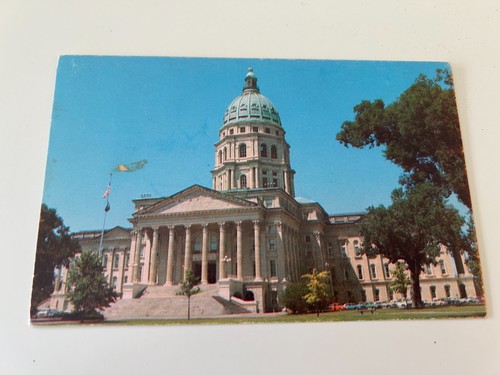 Capitol Building in Topeka Kansas KS Postcard | eBay