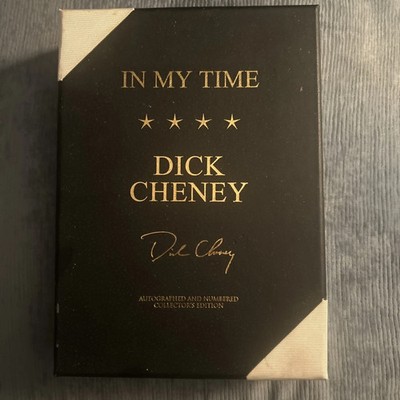 In My Time Dick Cheney Signed Autograph Book /5000 Collector Edition | eBay