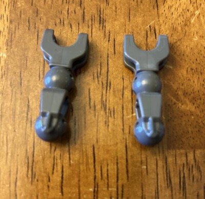 LEGO Part 90617 Hero Factory Arm Leg Ball Joint Socket Dark Gray Lot 2 ...