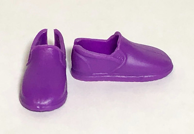 Barbie Sister STACIE Doll Shoes Purple Slip On Loafers Signature Soles ...
