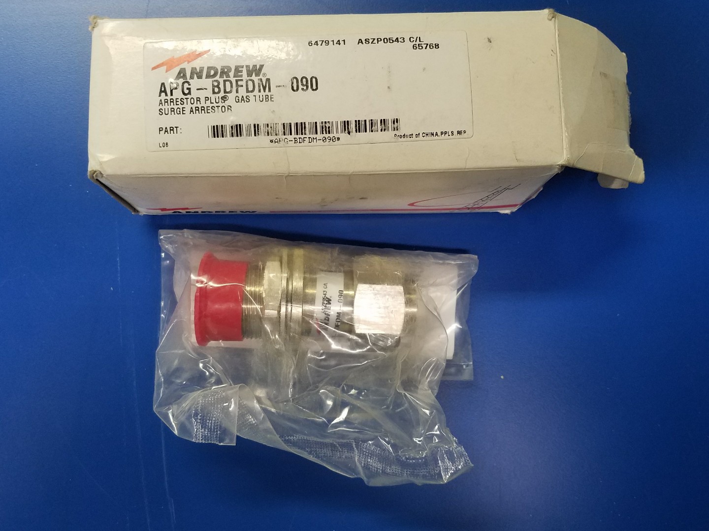 ANDREW GAS TUBE SURGE ARRSTOR 90V - APG-BDFDM-090 - NEW | eBay