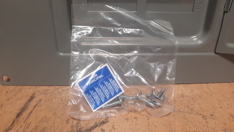 SQUARE D #QOC20U100S 20-SPACE LOAD CENTER COVER (18” LONG x 14-1/4 ...