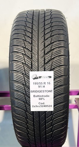PNEU USAGÉ BRIDGESTONE DRIVEGUARD WINTER 195/55 R16 91H Invernali | eBay