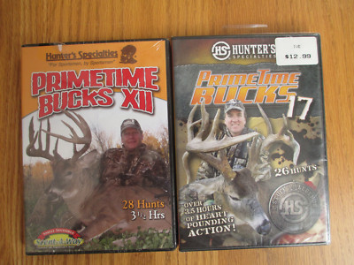 PRIME TIME BUCKS 12 and 17 - DEER HUNTING - 3 DVD PACK | eBay