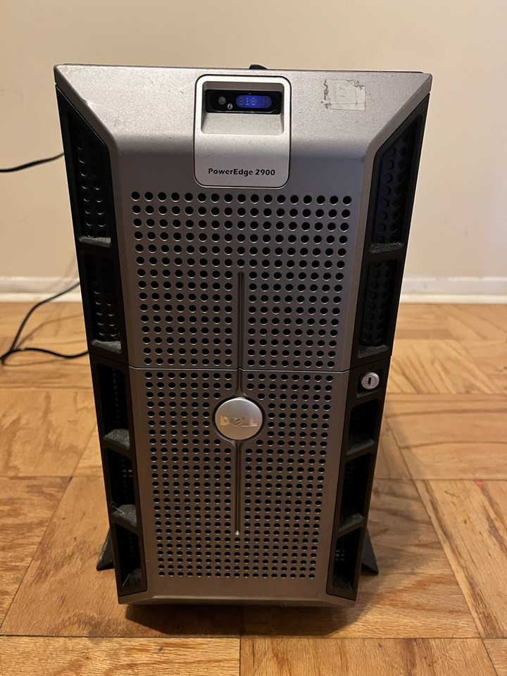 Dell PowerEdge 2900 Server Xeon Perc 6i 8GB RAM Windows Server 2012 R2 ...