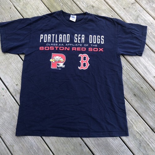 Portland Sea Dogs Minor League Baseball Maine Red Sox T Shirt Medium ...