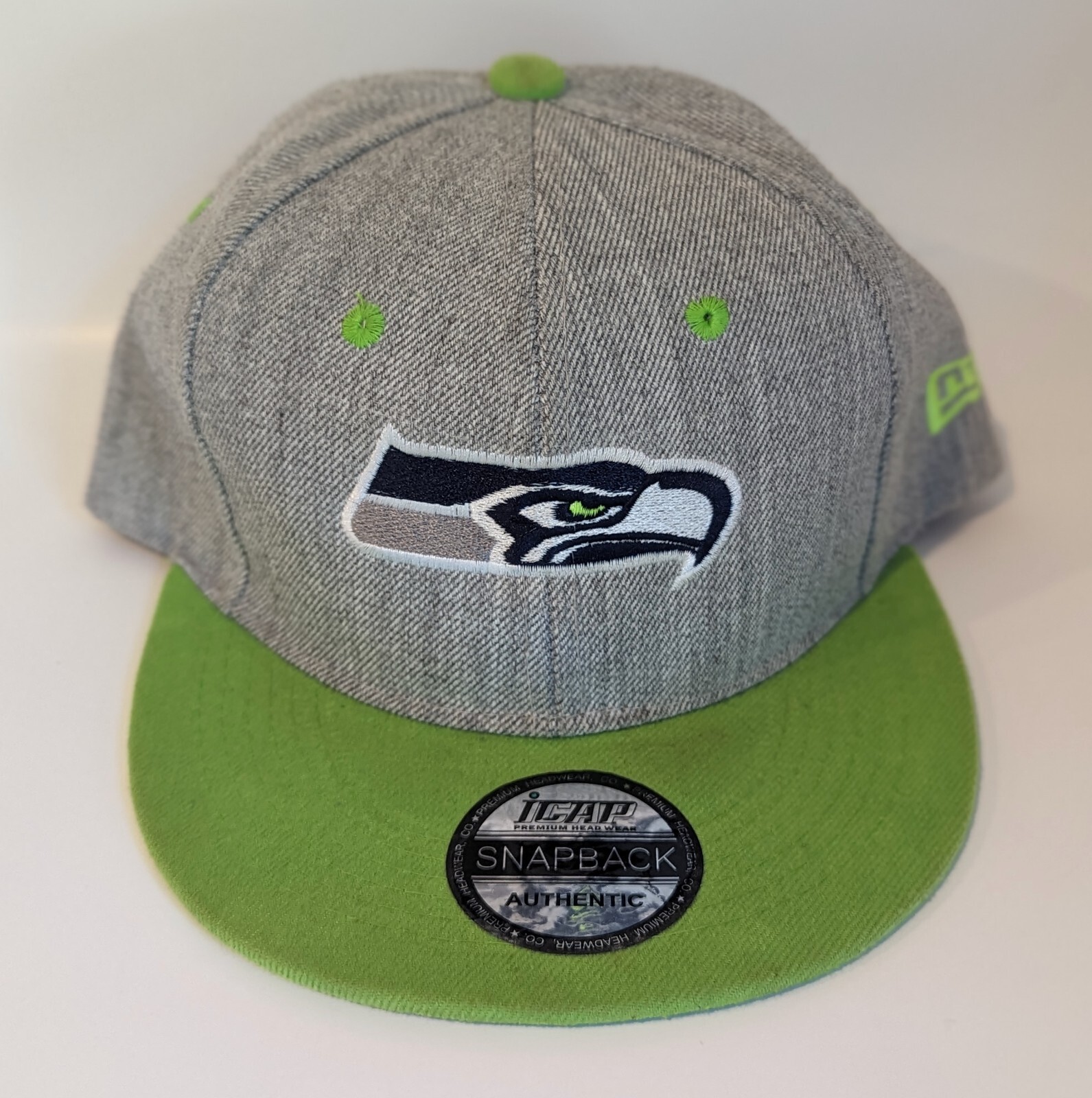 Seattle Seahawks Snapback Adjustable Cap Hat Icap Premium Headwear | eBay