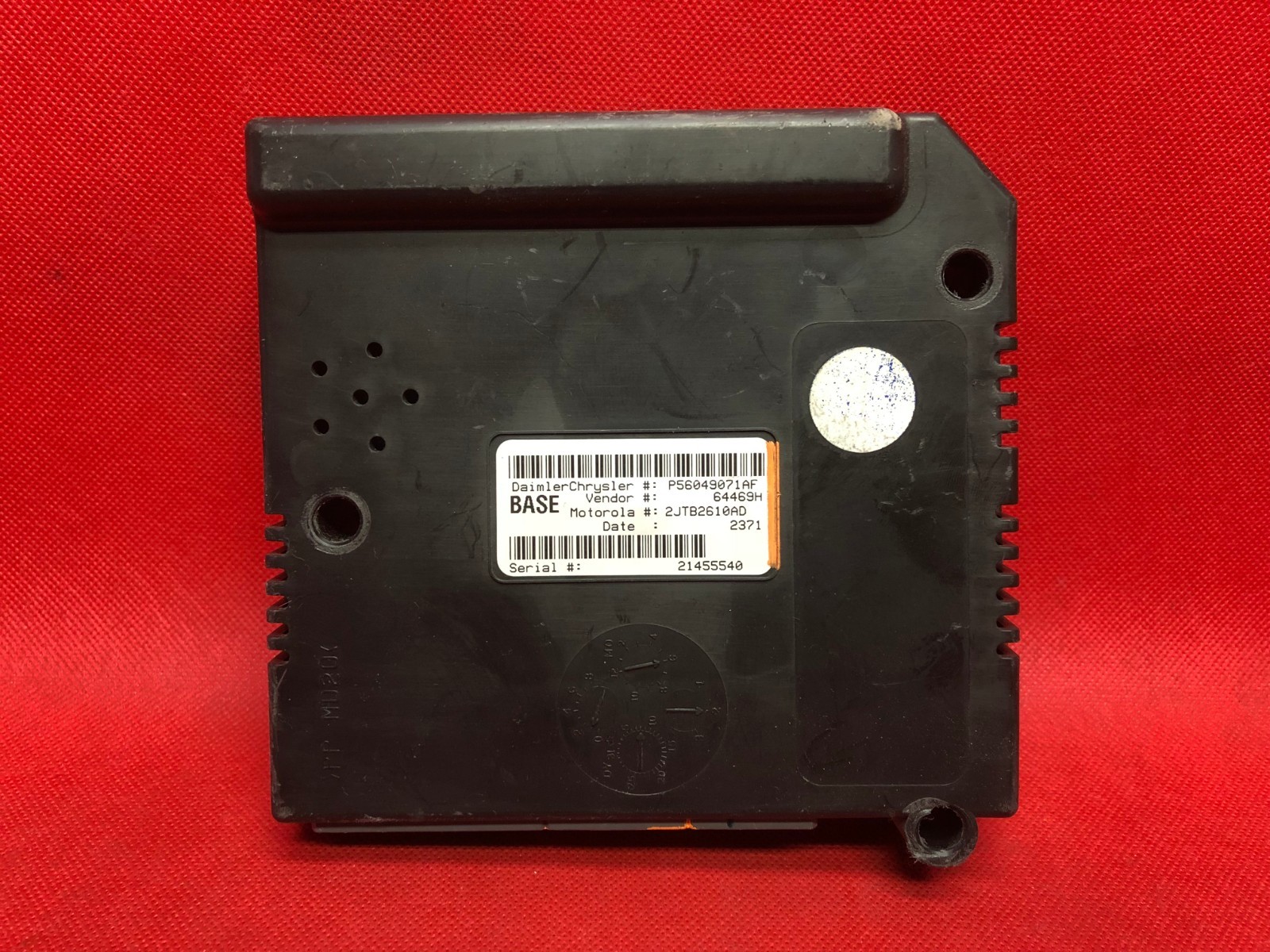 01-03 DODGE DAKOTA CTM 56049071AF CENTRAL TIMING MODULE UNIT CTU OEM ...