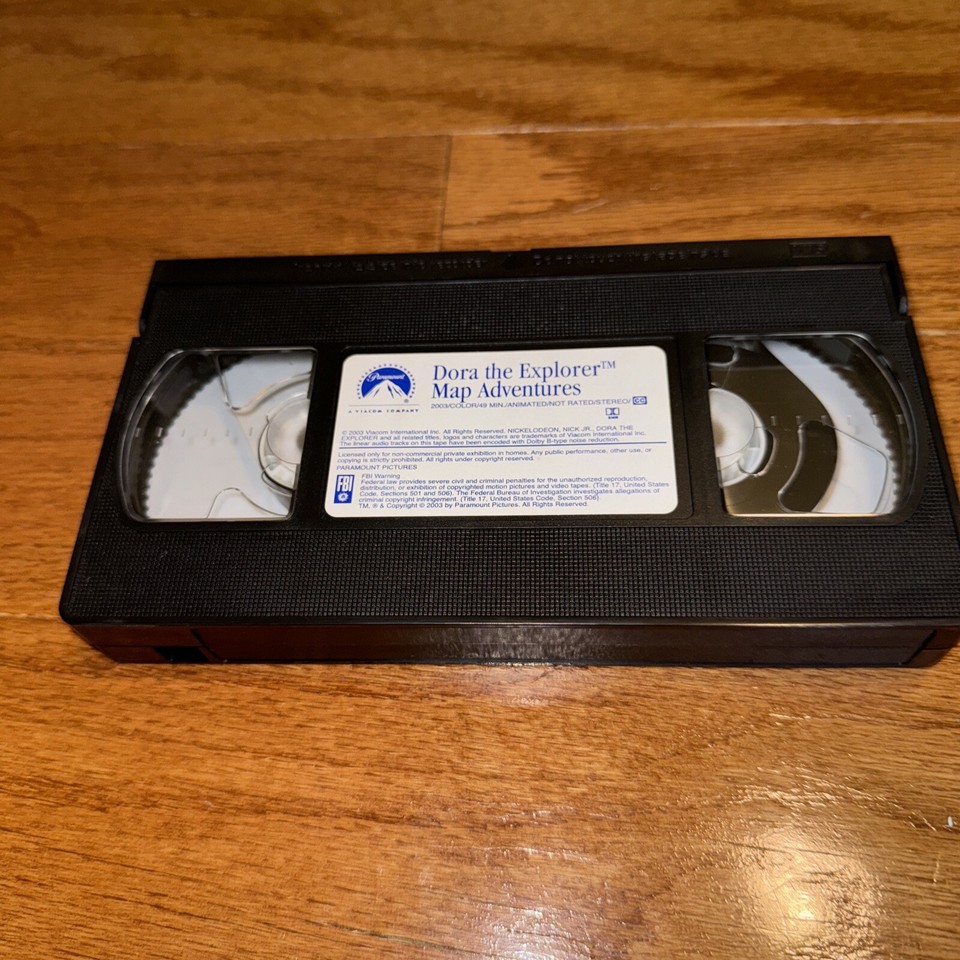 Dora the Explorer: Map Adventures VHS 2003 Kids Movie TV Show Nick Jr ...