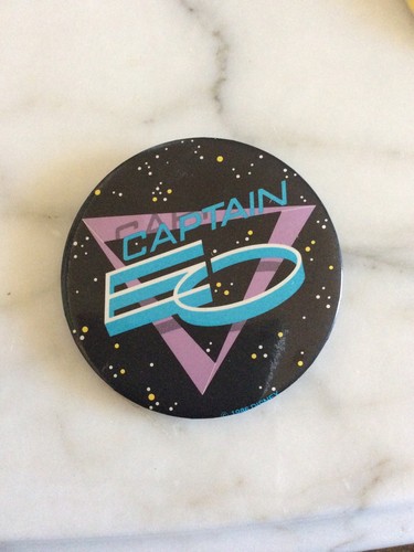 Vintage “Captain EO” Disney 1986 Pin back Button | eBay