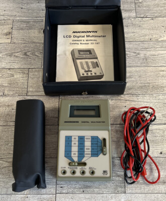 Multimeters - Micronta Digital Multimeter