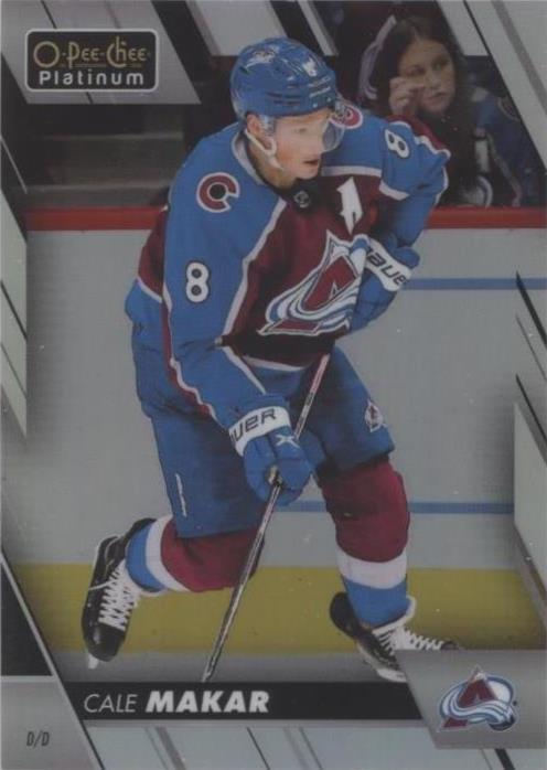 2023-24 O-Pee-Chee - Platinum Preview Cale Makar #P-MA Rainbow for sale ...