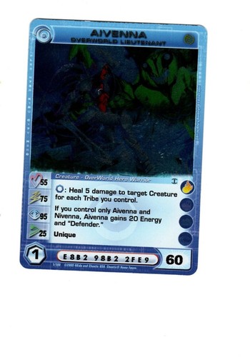 Chaotic Overworld Rare Aivenna Overworld Lieutenant Mid Energy R | eBay