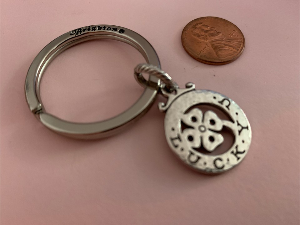 Brighton lucky U you clover Luck keychain key fob NWOT | eBay