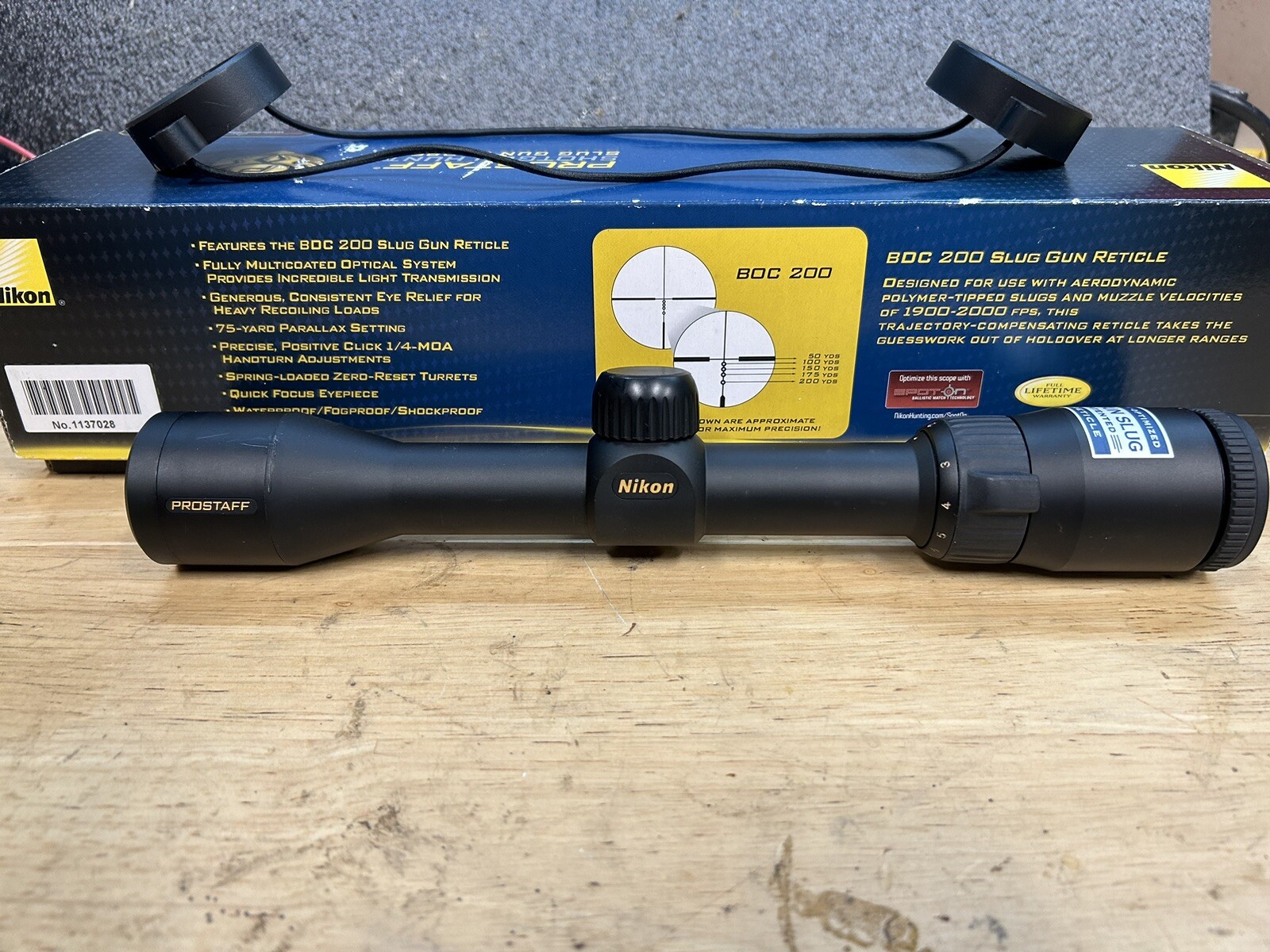 Nikon Prostaff Shotgun Hunter 2-7X32 Matte 200 BDC Reticle Scope - New ...