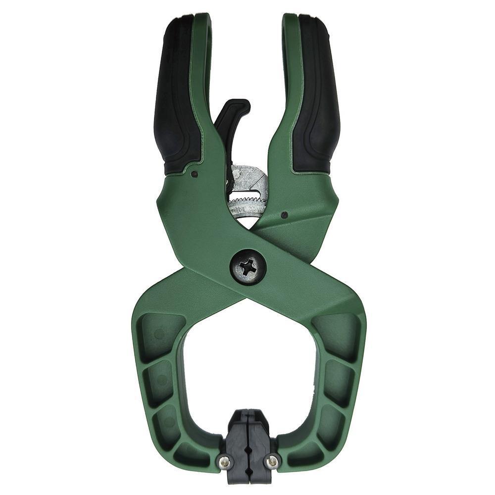 1-3/8" Jaw Ratcheting Hand Clamp Ergonomic Handle, Soft-touch Non ...